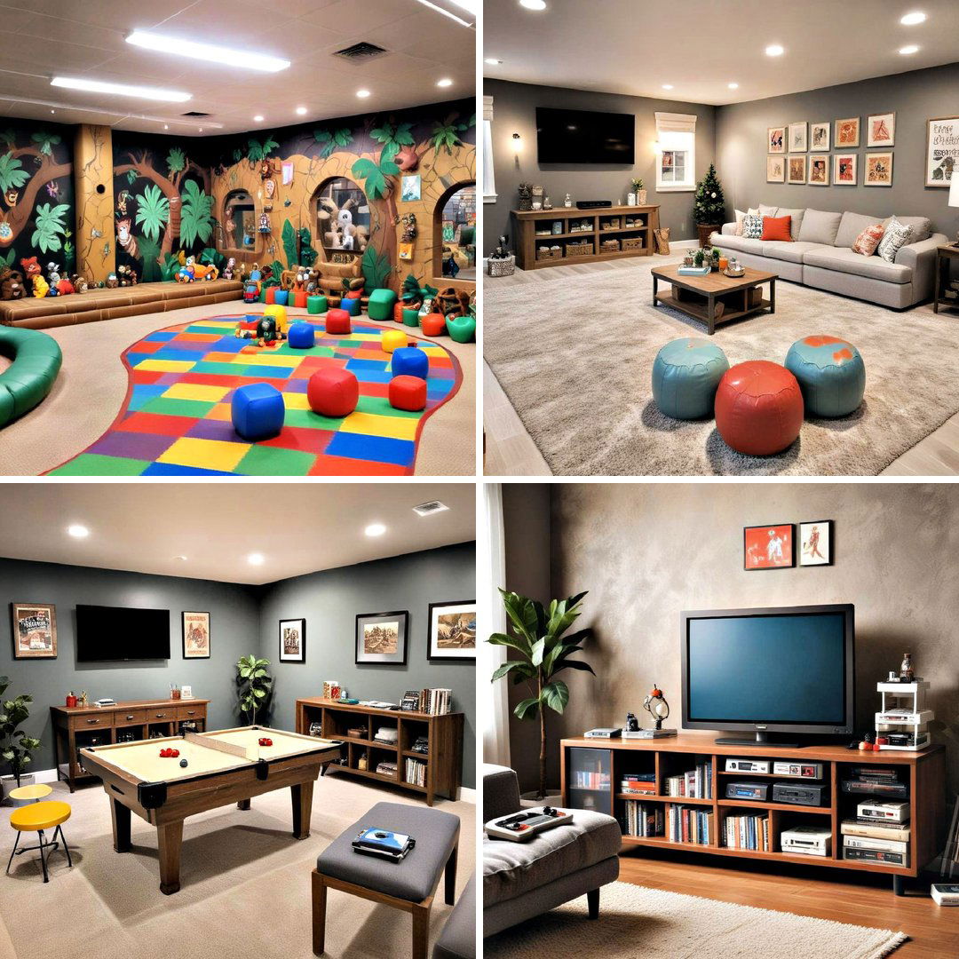25 Basement Game Room Ideas for Fun and Entertainment