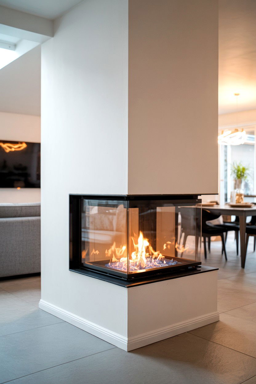30 Corner Fireplace Ideas to Maximize Your Small Space