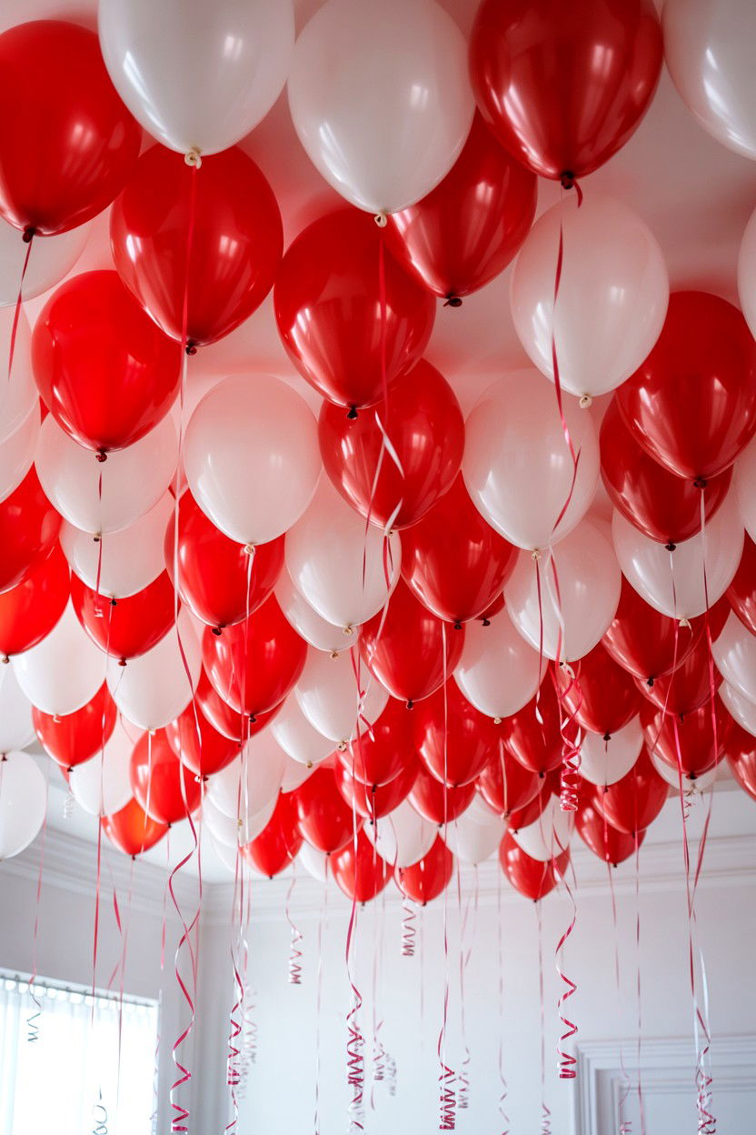 25 Beautiful Valentine's Day Balloon Ideas for Parties