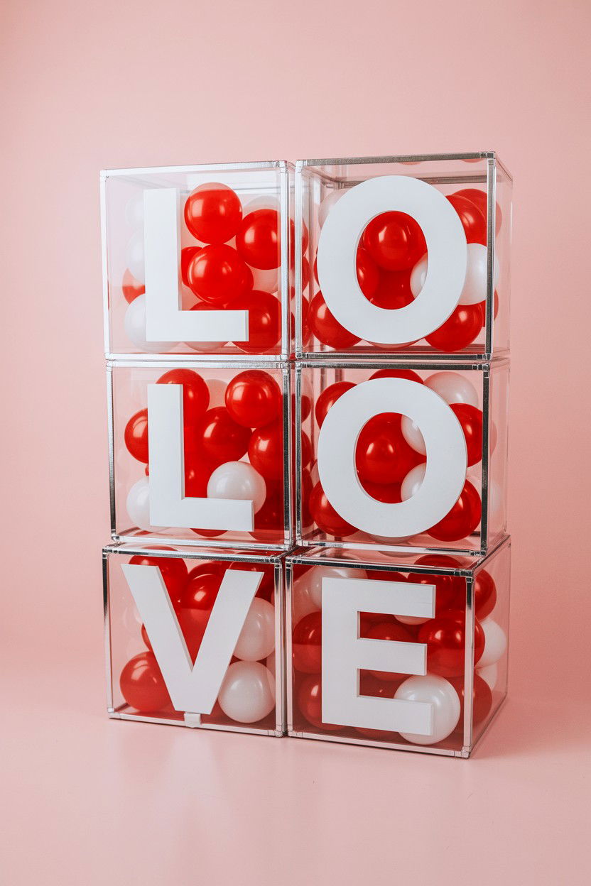 25 Valentine's Day Clear Box Ideas For Sweet Gifts