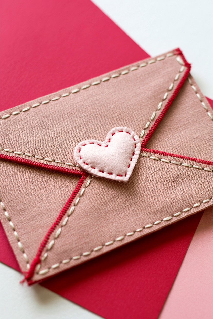 25 Pretty Valentine's Day Envelope Ideas for Cards