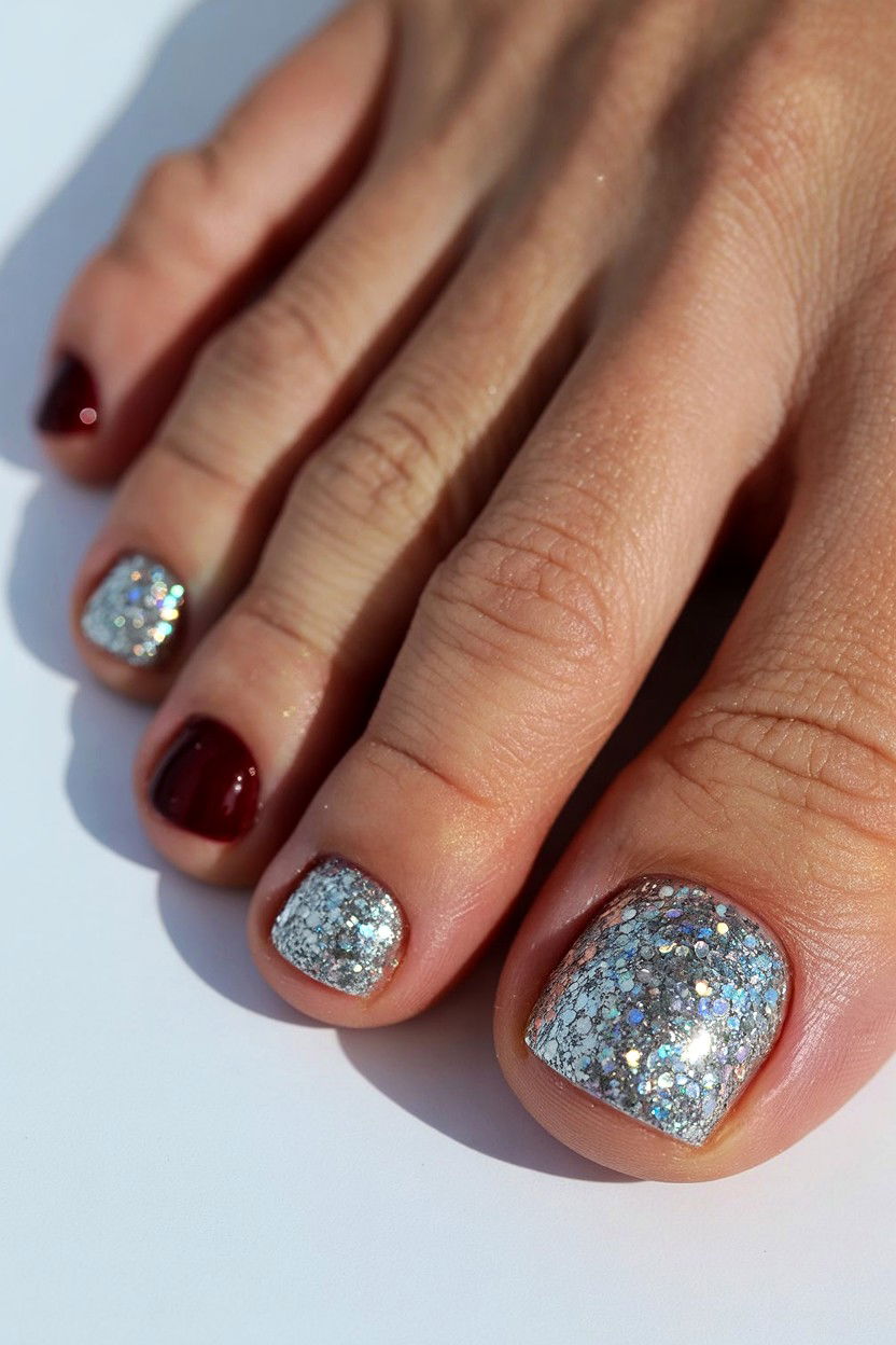 25 Cute Valentine's Day Toe Nail Ideas for Your Pedicure