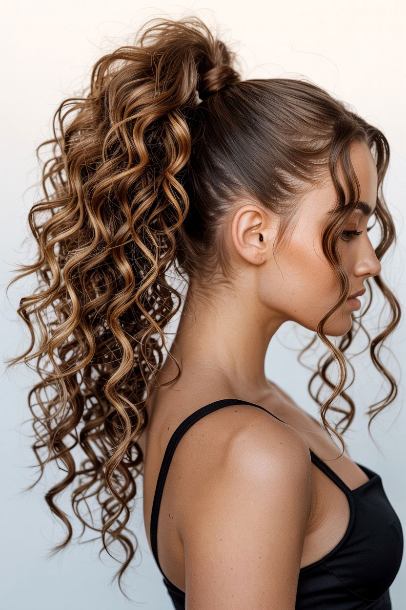 25 Stunning Valentine's Day Curly Hair Ideas for Women