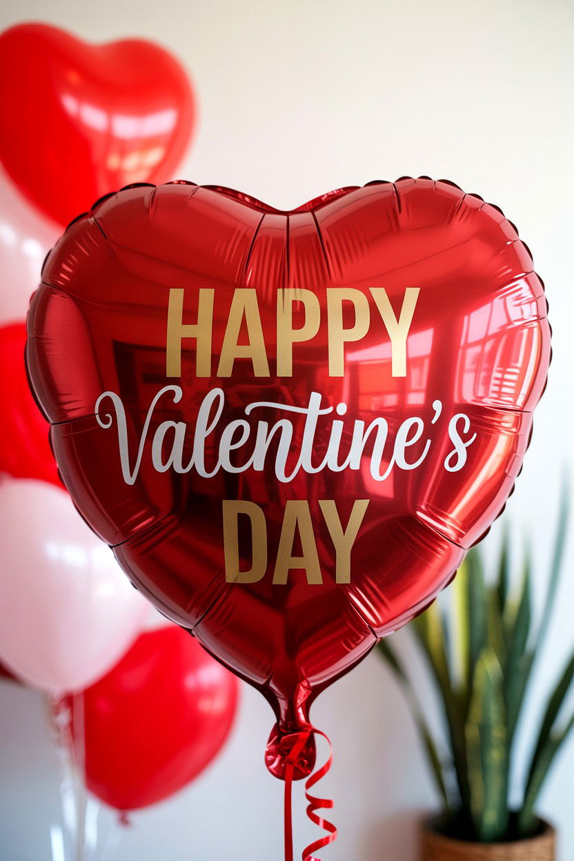 25 Beautiful Valentine's Day Balloon Ideas for Parties