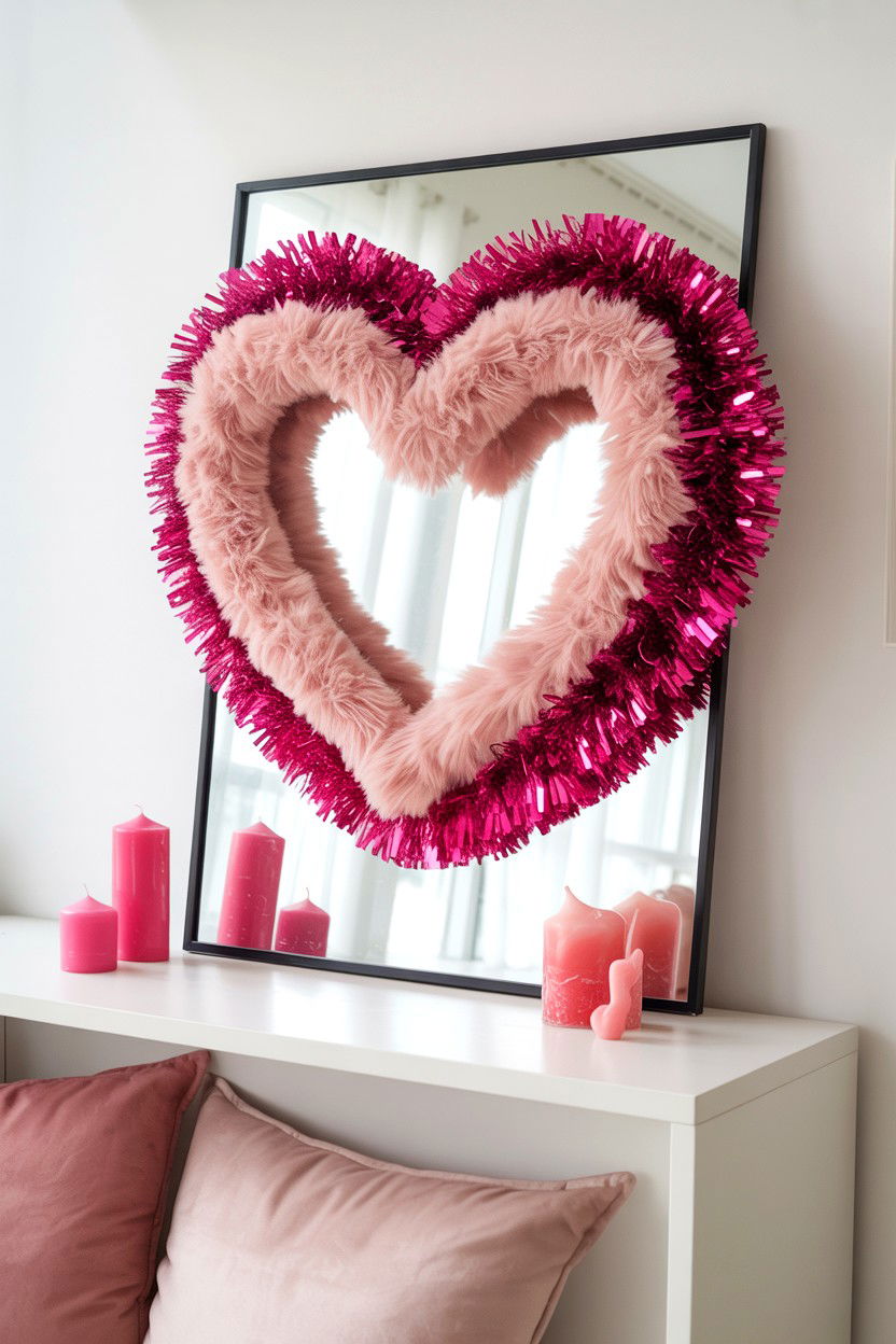 25 Valentine's Day Mirror Decor Ideas for a Sweet Home