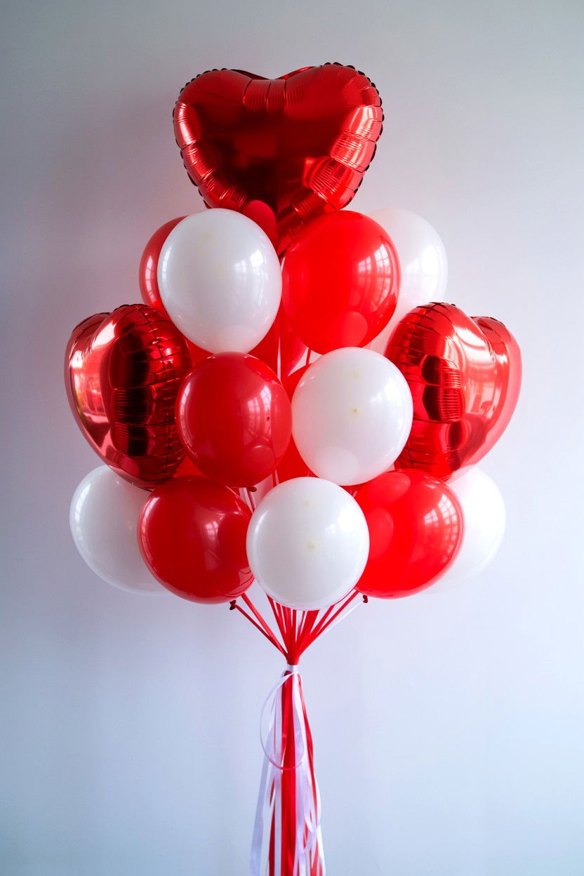 25 Beautiful Valentine's Day Balloon Ideas for Parties