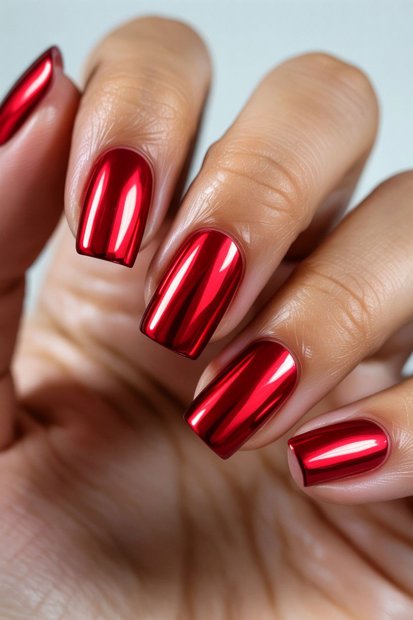 25 Romantic Red Valentine's Day Nail Ideas to Try
