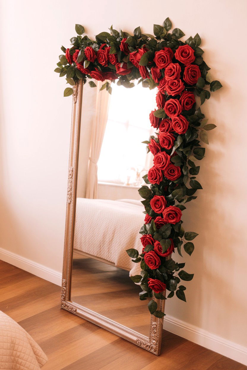 25 Valentine's Day Mirror Decor Ideas for a Sweet Home