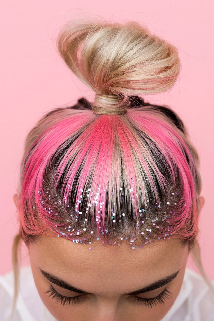 25 Stunning Valentine's Day Bubble Ponytail Ideas